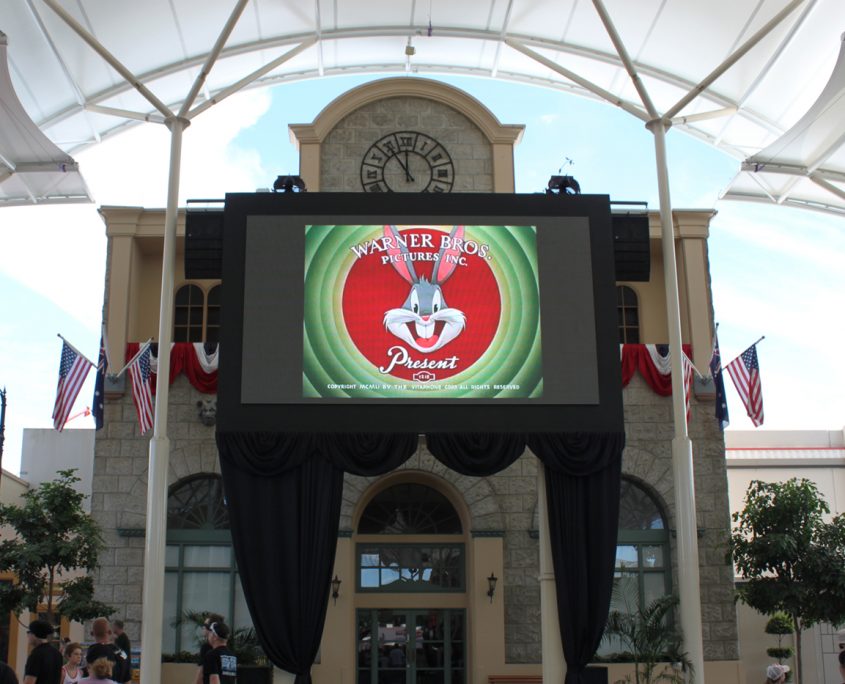 Warner Bros. Movie World LED Screen | ULA Group