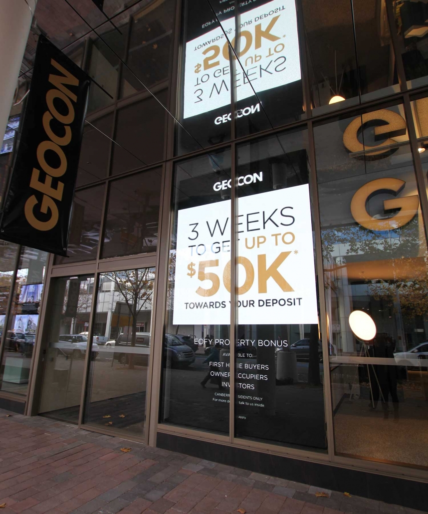 Geocon Promotes the Iconic Canberra with VuePix Infiled | ULA Group