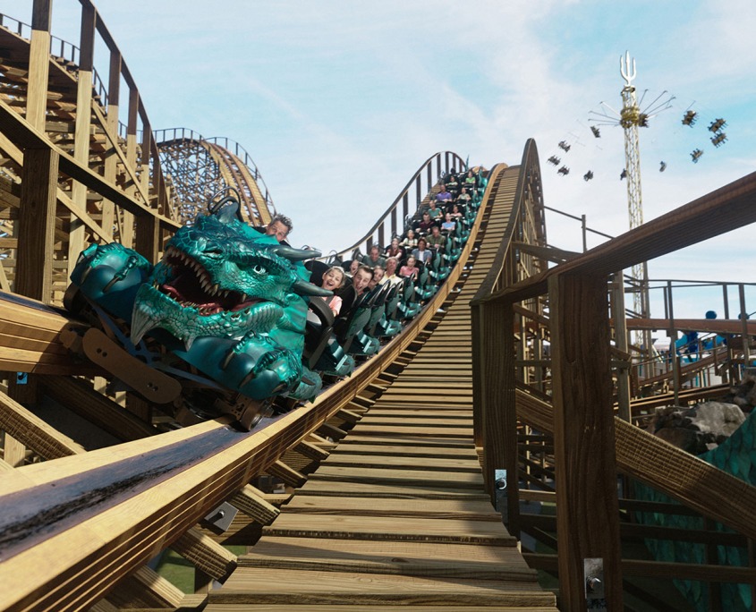 Leviathan Roller Coaster Sea world | ULA Group